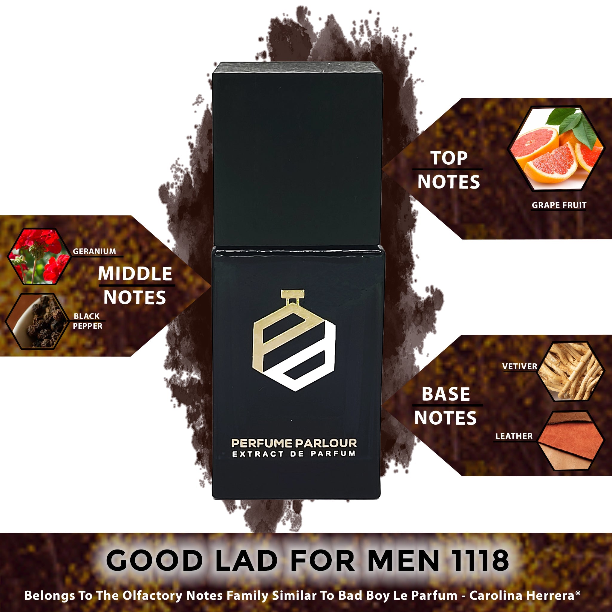 Good Lad For Men 1118 | Bad Boy Le Parfum - Carolina Herrera® Dupe ...
