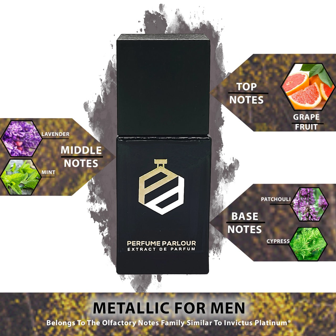 Metallic For Men 1302 | Invictus Platinum® Dupe | Invictus Platinum ...